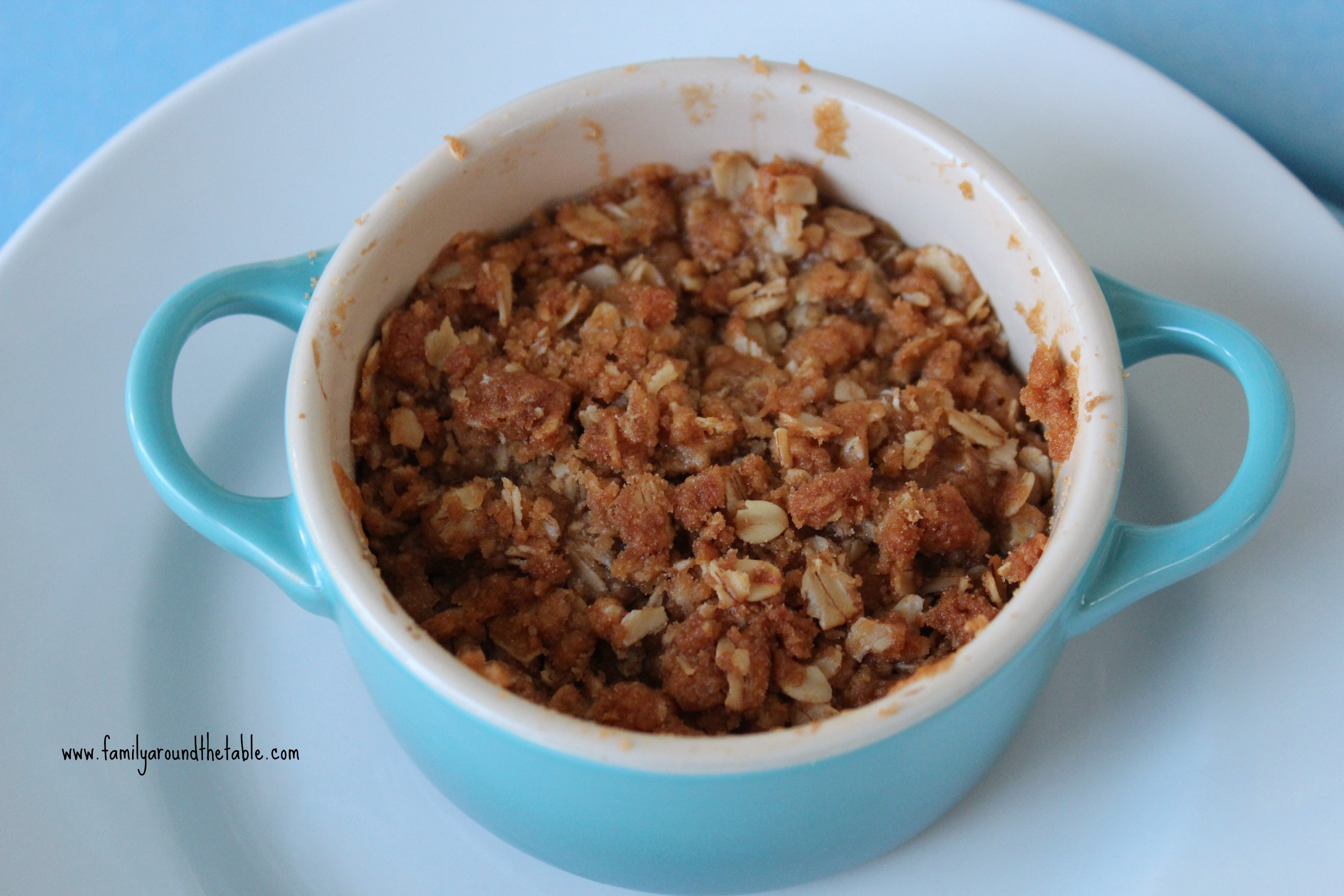Individual Apple Crisp • Family Around the Table