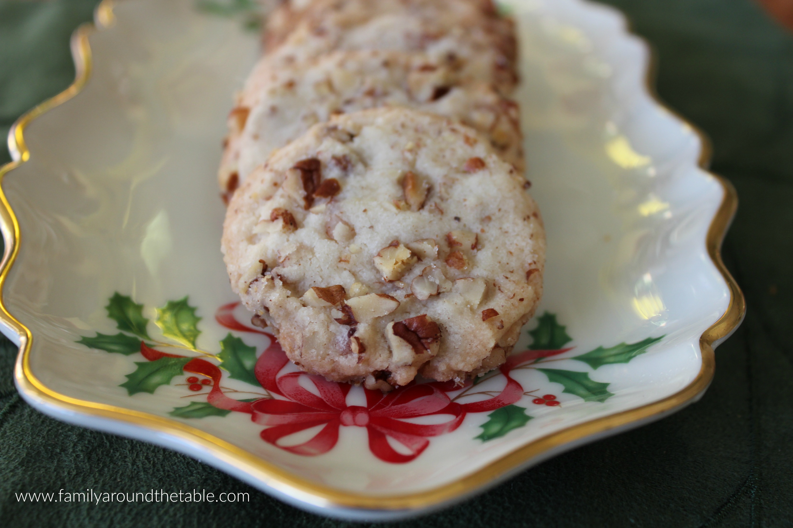Toasted Butter Pecan Cookies • Family Around the Table