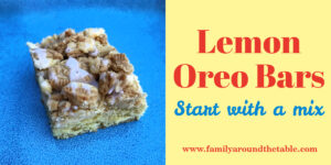 Lemon Oreo Bars