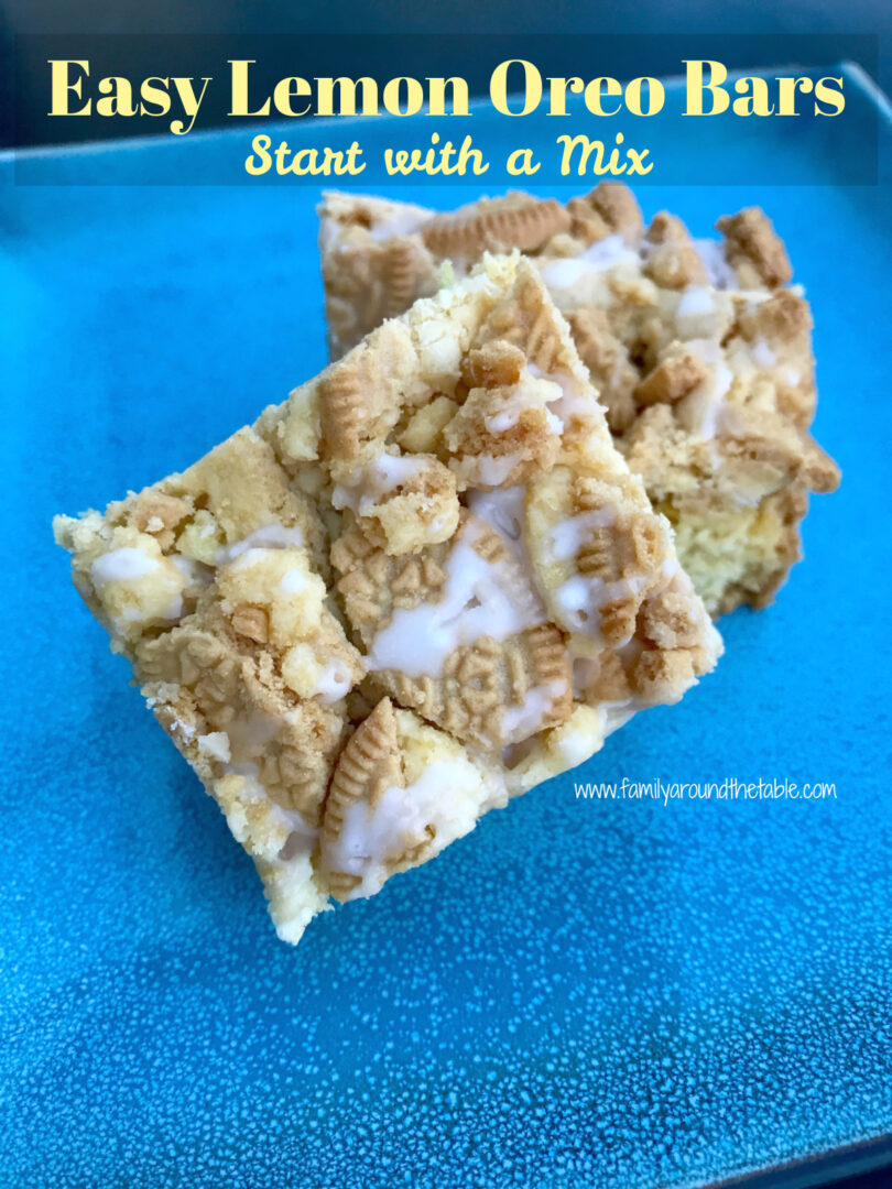 Lemon Oreo Bars