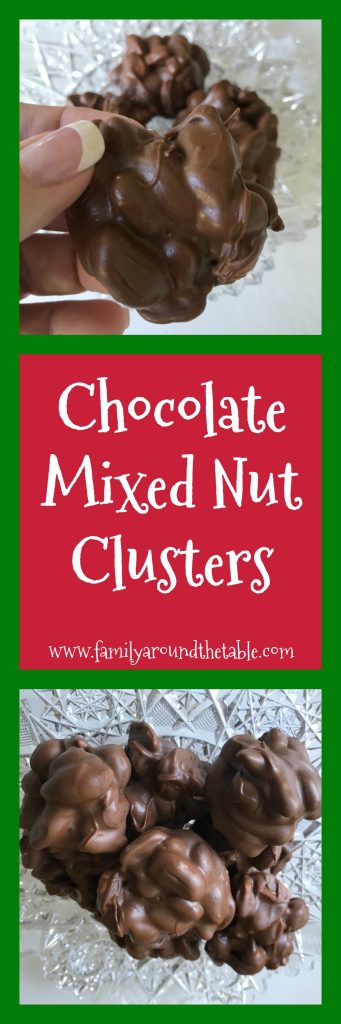 Chocolate Mixed Nut Clusters • Family Around the Table