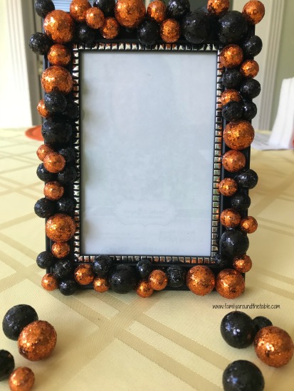 DIY Halloween Picture Frames • Family Around the Table