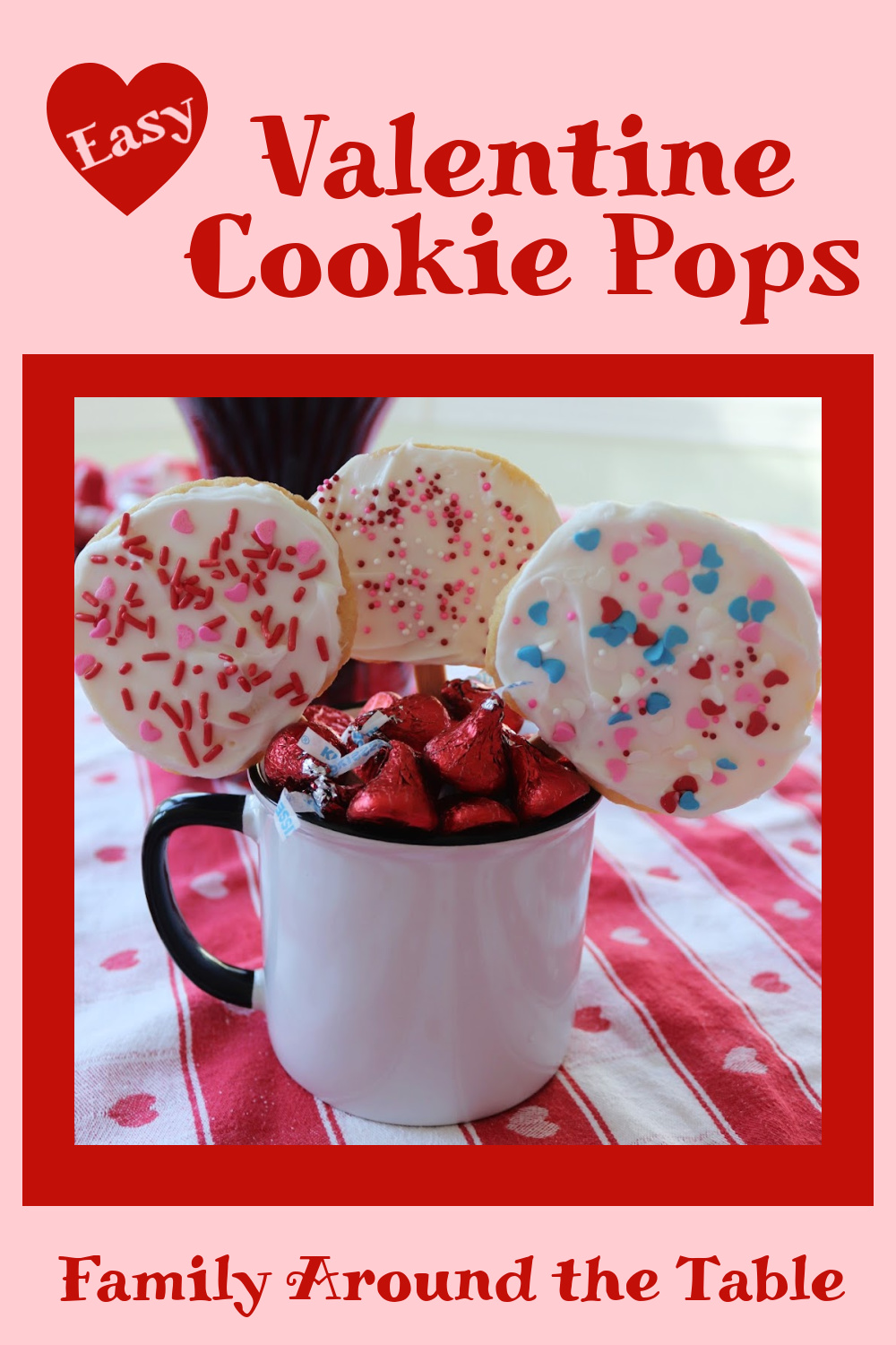 Valentine Cookie Pops