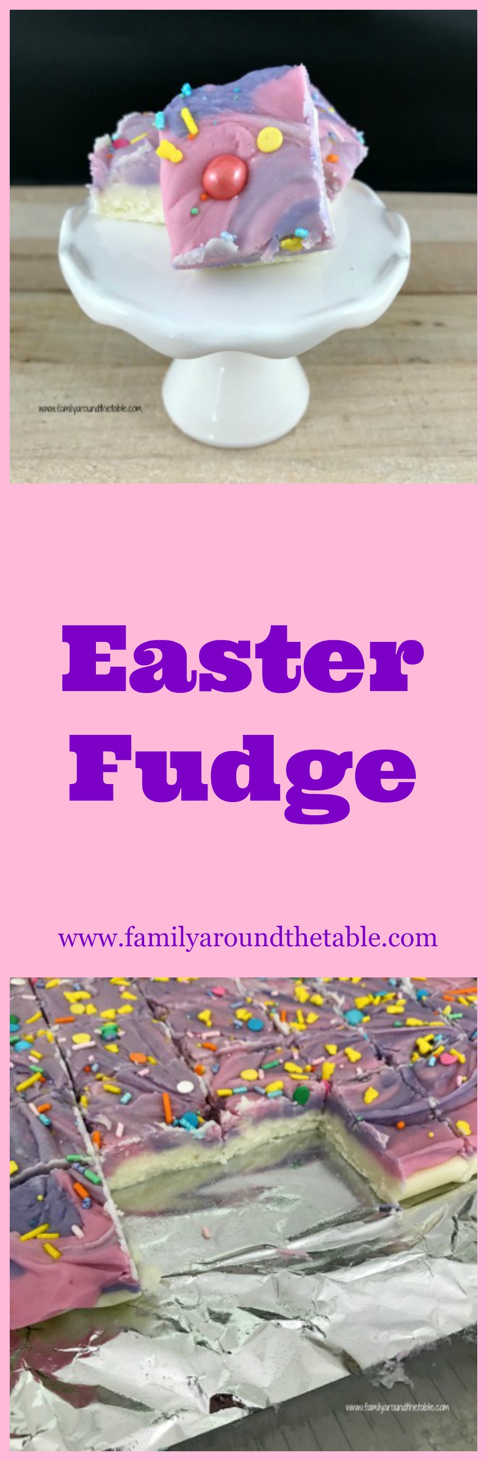 Easy Easter Fudge - Melt In Your Mouth Yummy