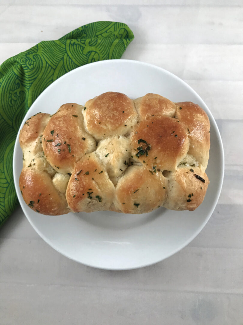 Individual Parsley Chive Bubble Breads • Family Around the Table