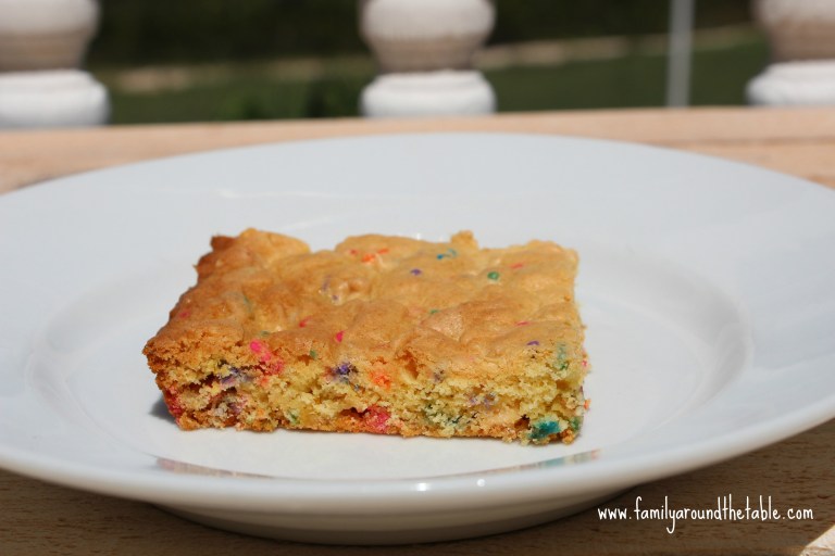 Easy Cake Mix Bars • Family Around the Table