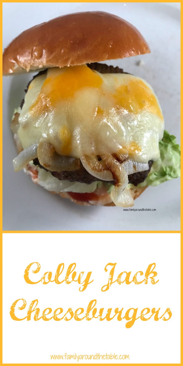 Colby Jack Cheeseburgers