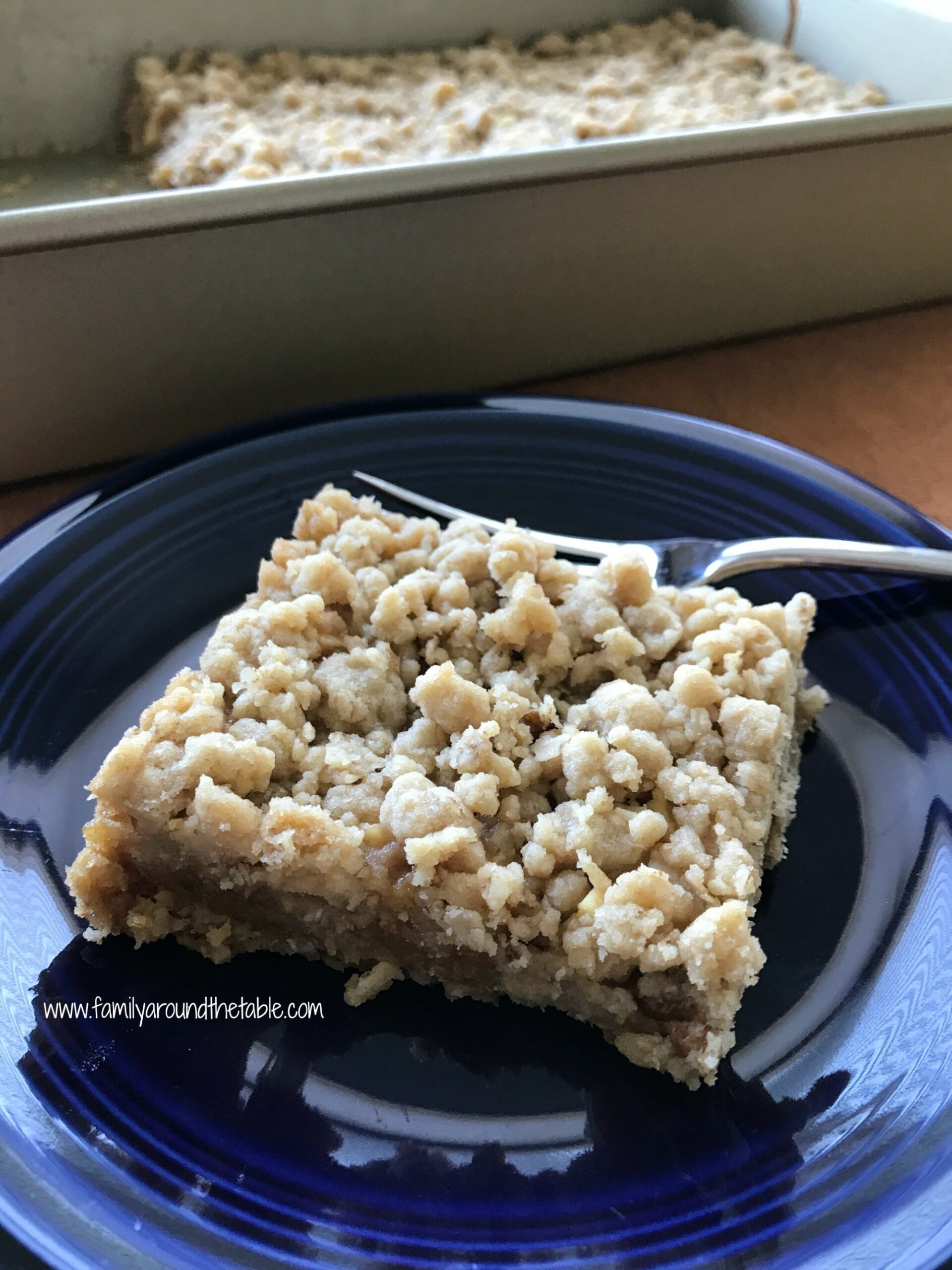 Caramel Apple Nut Bars • Family Around the Table