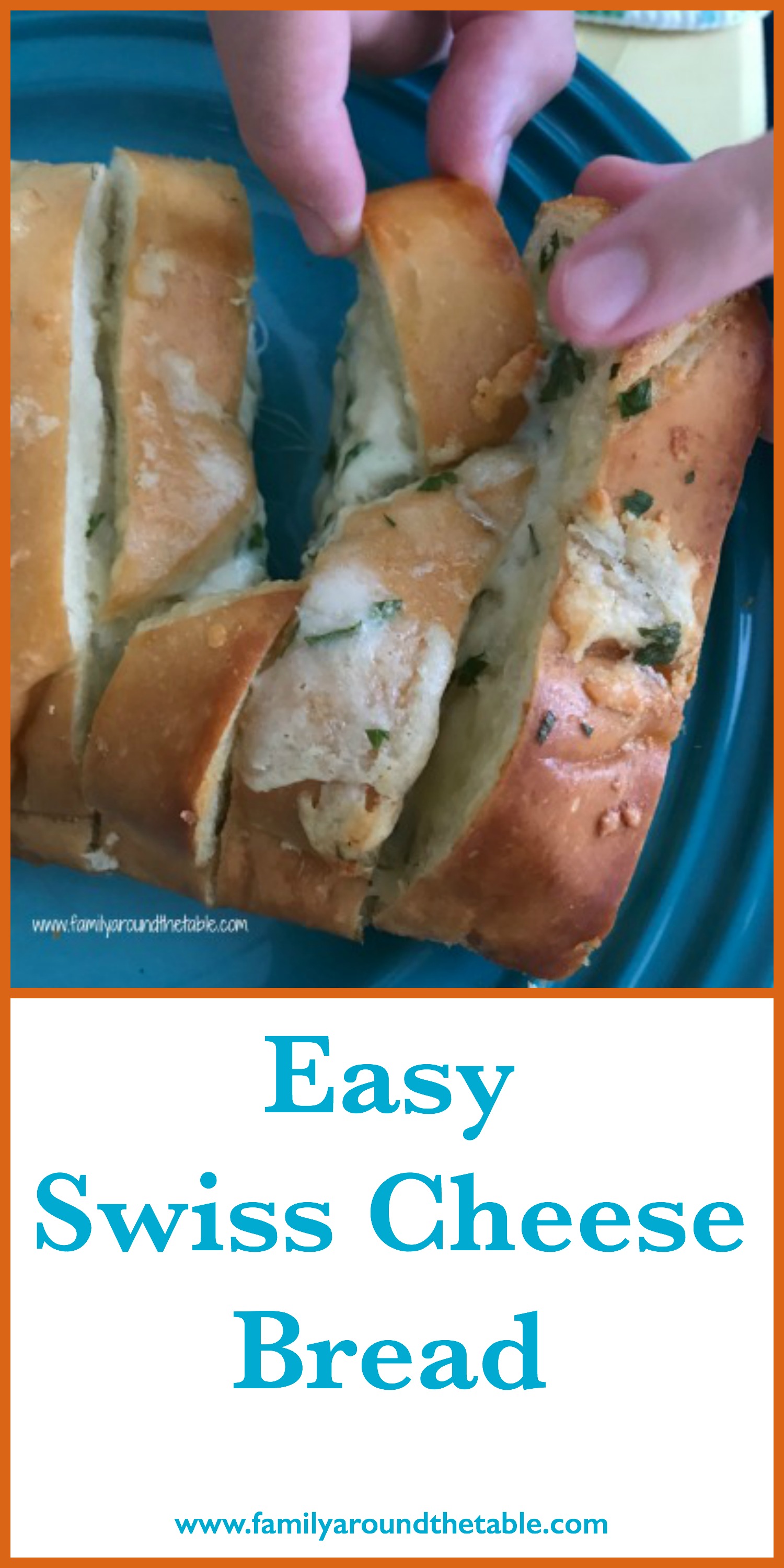 Easy Swiss Cheese Bread • Family Around the Table