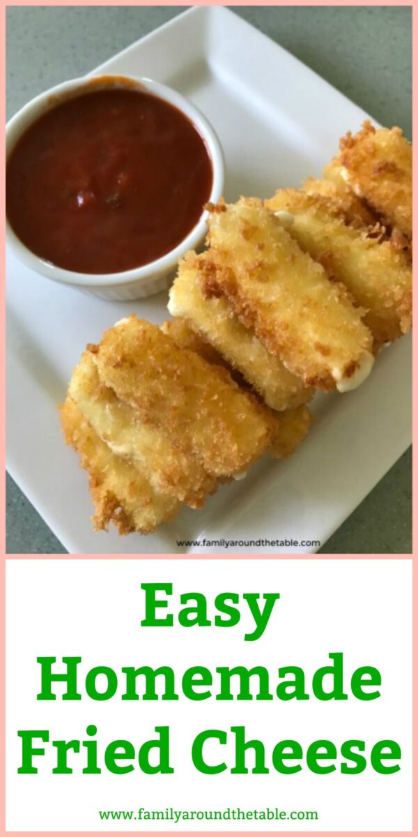 Easy Homemade Fried Cheese • Family Around the Table