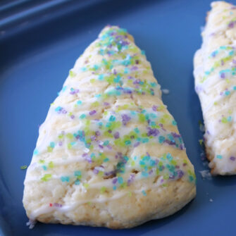 Key Lime Muffins with Key Lime Glaze • Family Around the Table