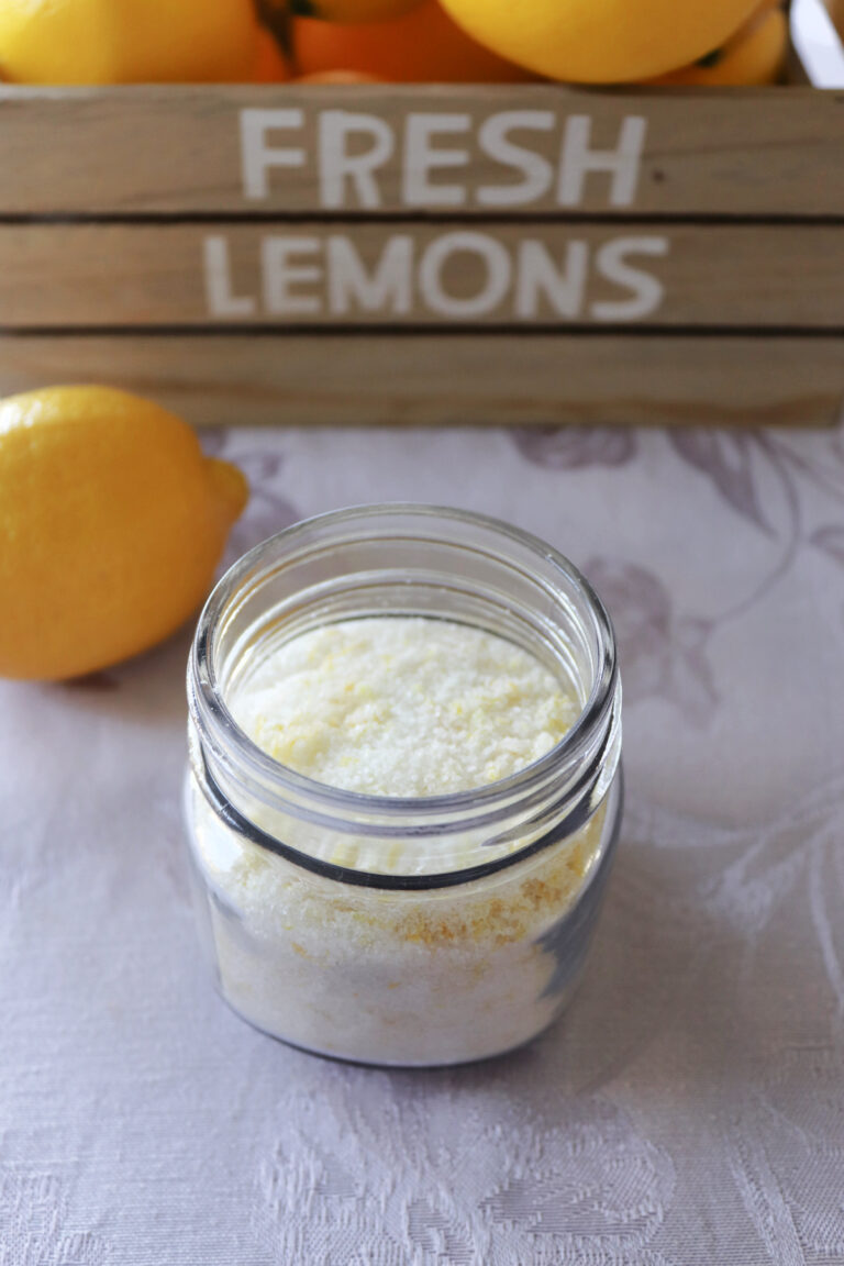 Easy 2 Ingredient Lemon Salt