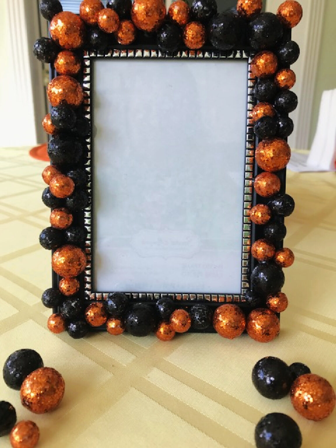 DIY Halloween Picture Frames • Family Around the Table