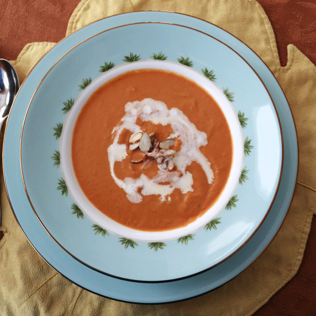 Caribbean Pumpkin Crab Bisque | A Delicious Fall Soup
