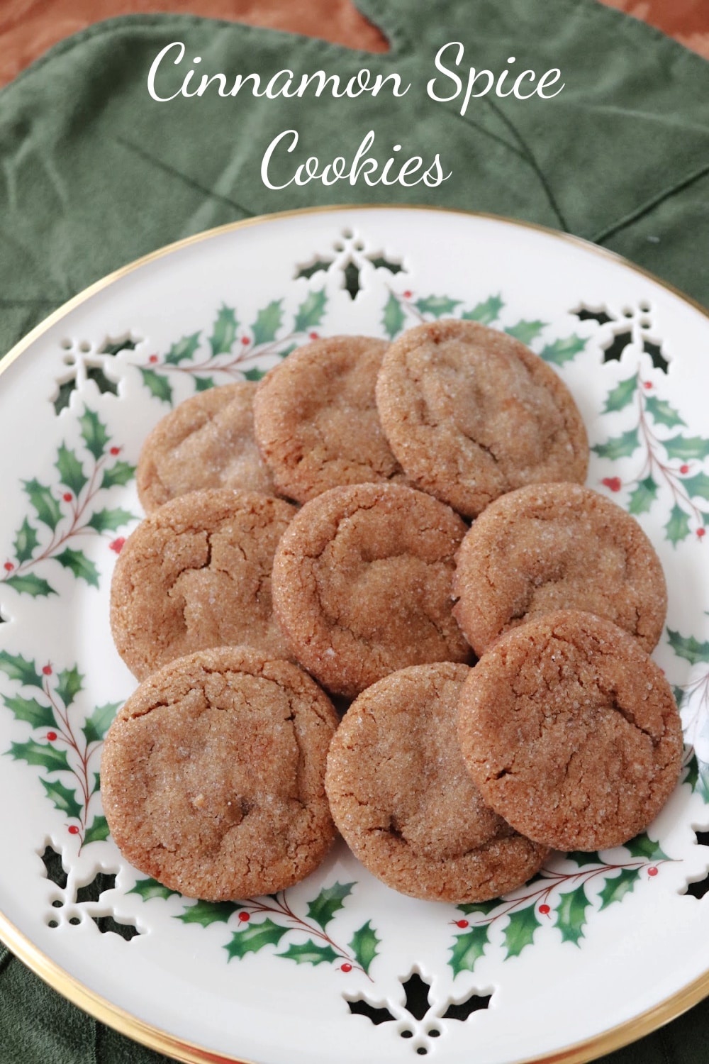 Cinnamon Spice Cookies