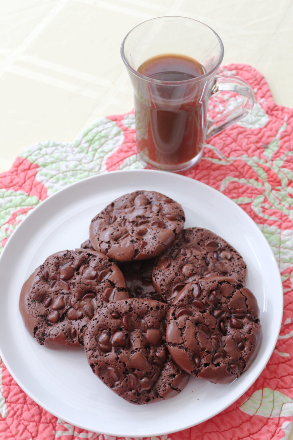 Flourless Chocolate Chews Cookie Recipe