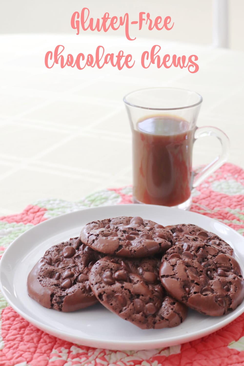 Flourless Chocolate Chews Cookie Recipe