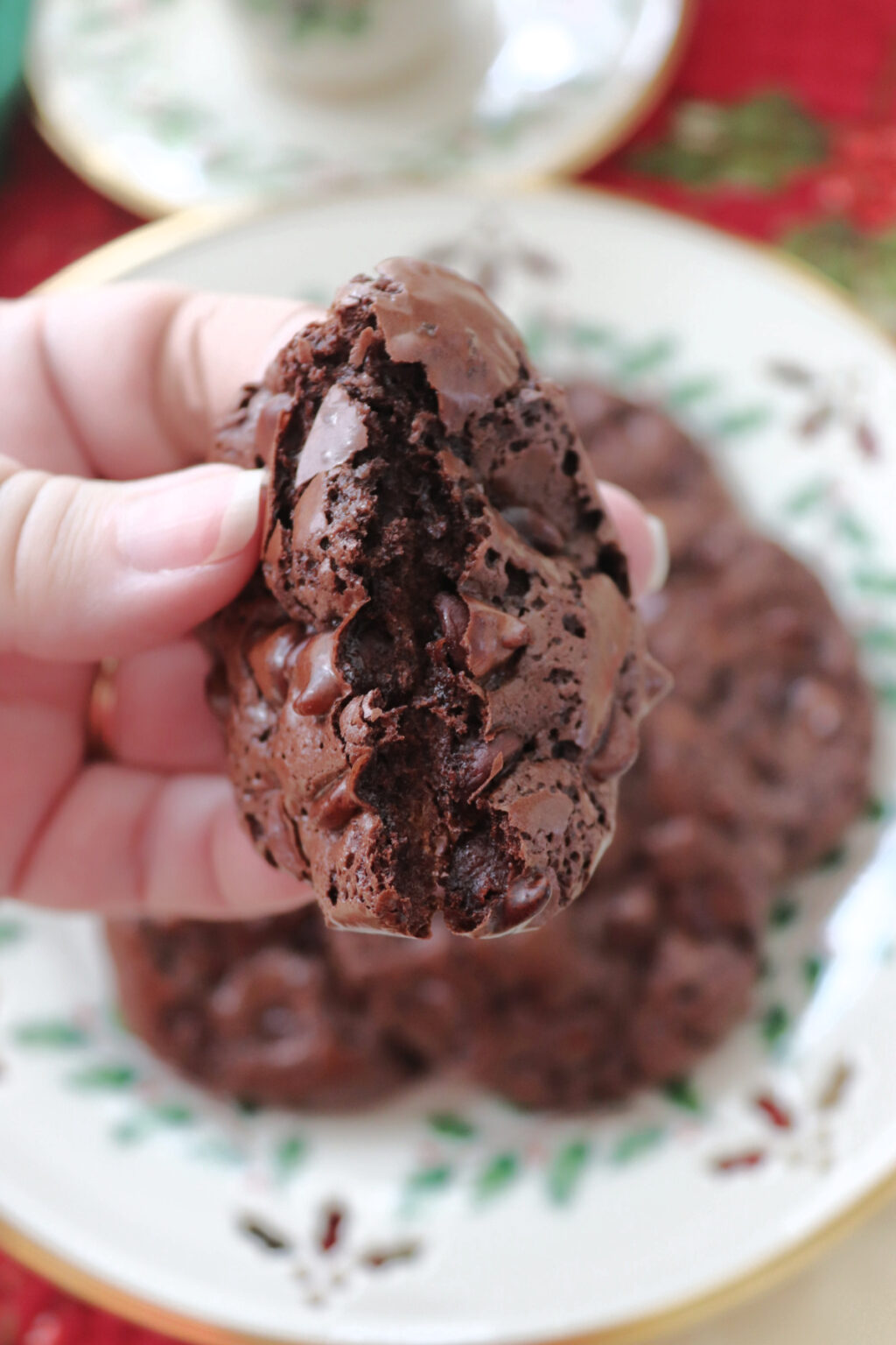Flourless Chocolate Chews Cookie Recipe