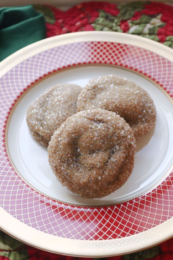 Chocolate Stuffed Gingerbread Cookies | A Decadent Treat