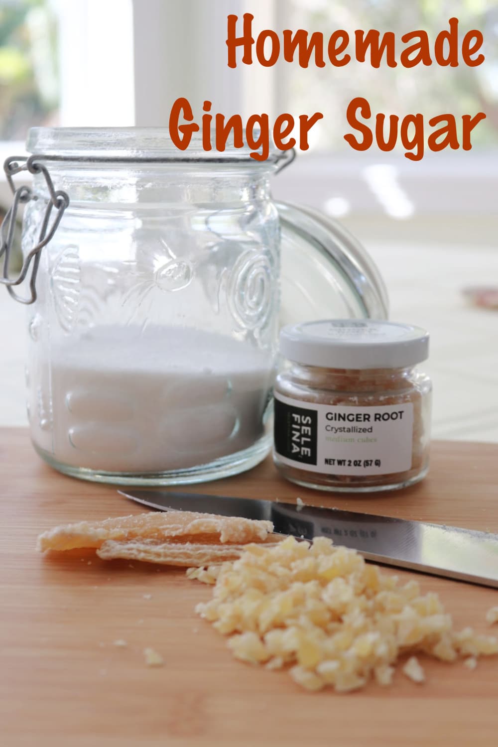 How to Make Homemade Ginger Sugar
