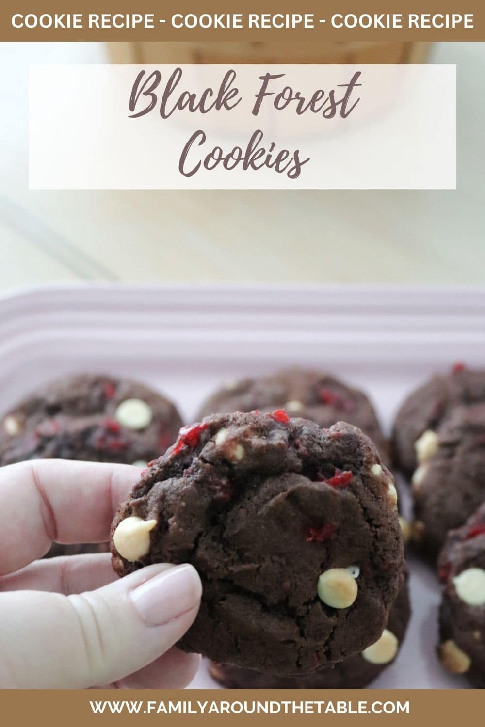 Black Forest Cookies | Rich and Delicious Chocolate Cookie
