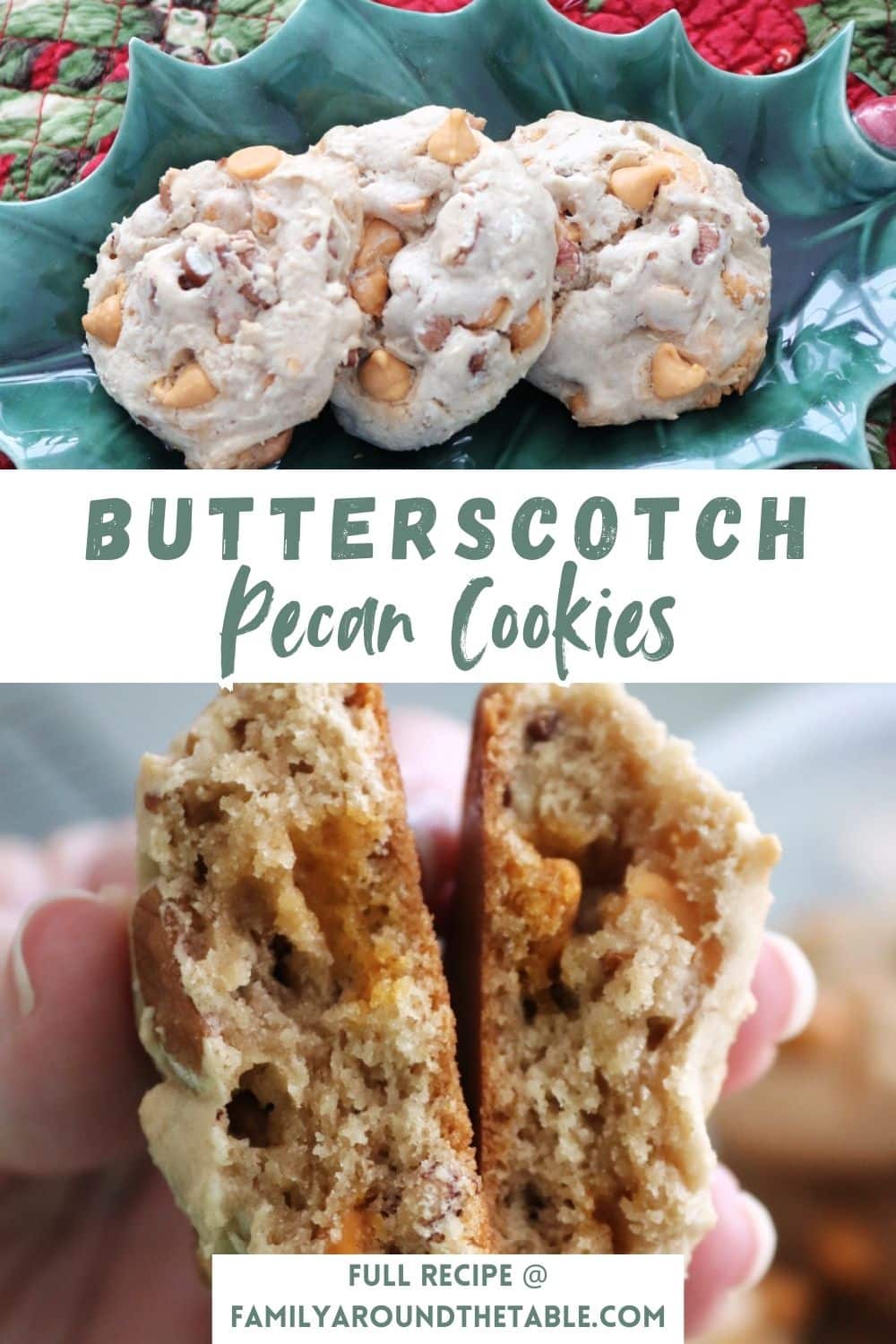 Butterscotch Pecan Cookies Recipe | A Bakery Style Cookie