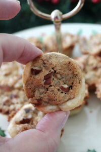 Chocolate Pecan Tassies | Bite Sized Desserts