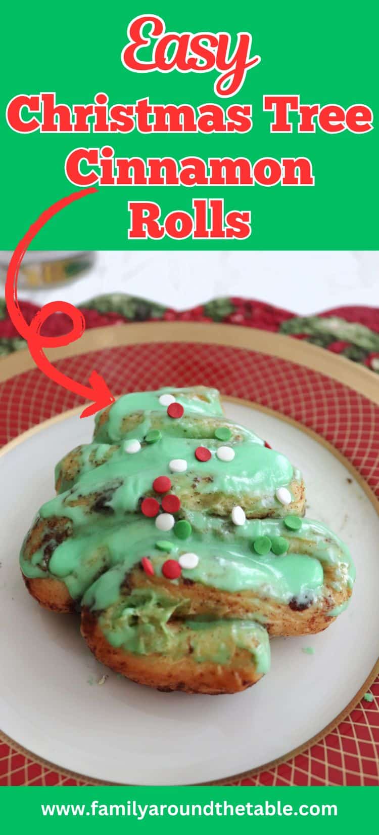 Cinnamon Roll Christmas Trees | Christmas Morning Breakfast