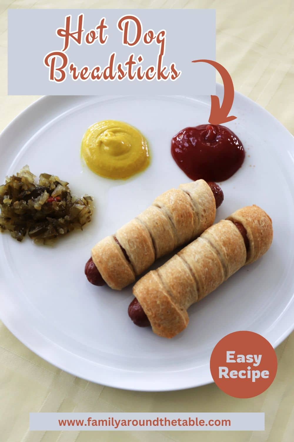 Easy Hot Dog Breadsticks | Kid Friendly for Lunch or Dinner