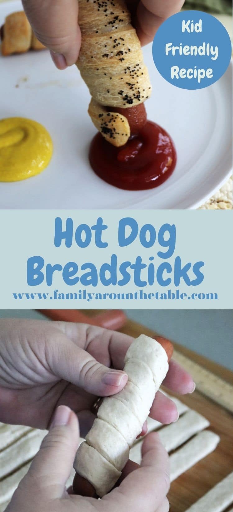 Easy Hot Dog Breadsticks | Kid Friendly for Lunch or Dinner