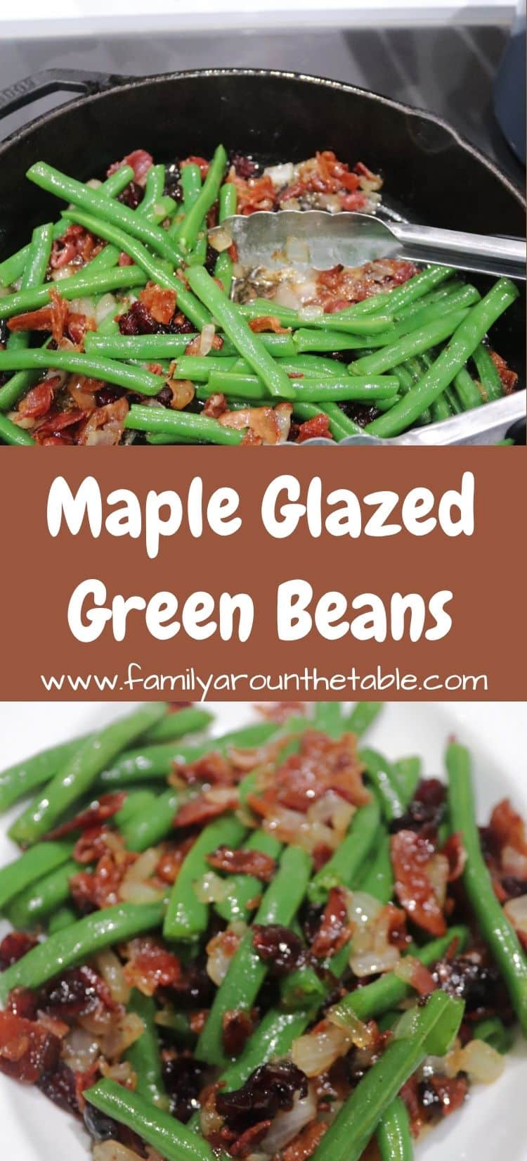 Maple Bacon Green Beans | An Easy Side Dish for Any Occasion